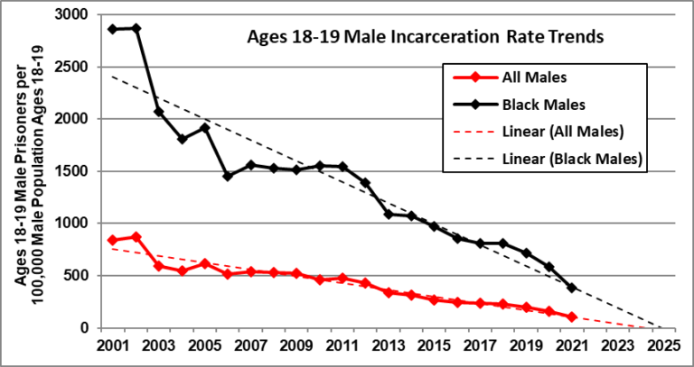 How have incarceration rates changed? | Sustainability Math